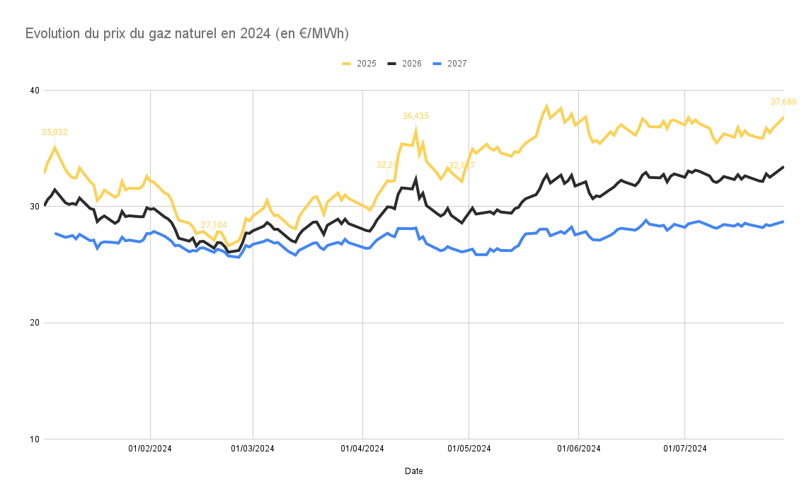Prix de l'électricité et du gaz : Bilan et perspectives d'évolution en 2024